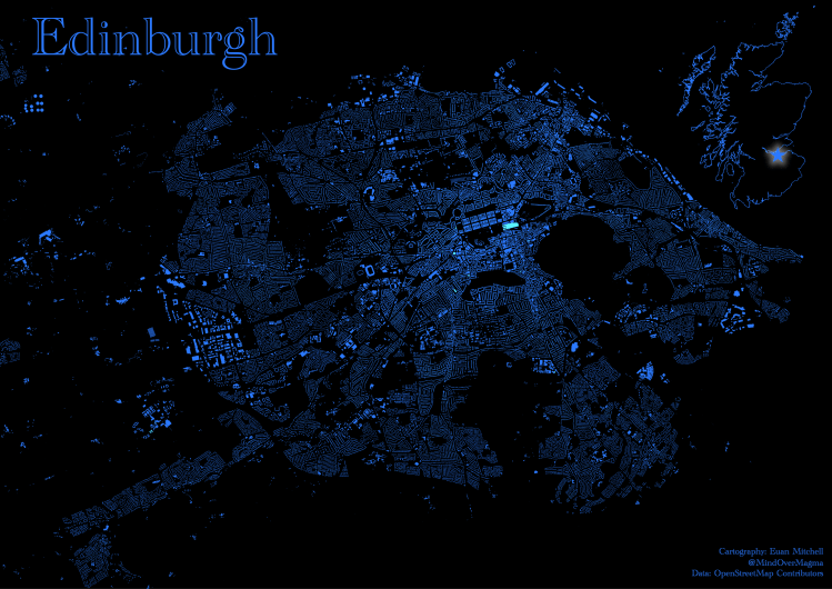 Edinburgh – Euan's GIS Projects